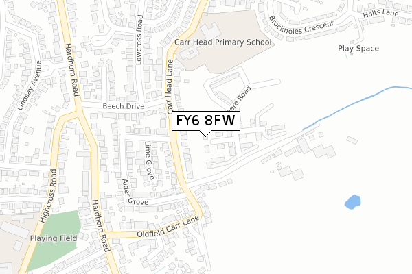 FY6 8FW maps, stats, and open data