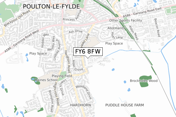 FY6 8FW maps, stats, and open data