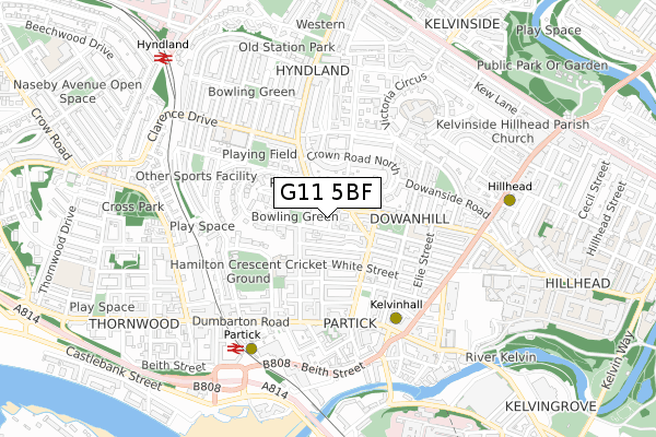 G11 5BF maps, stats, and open data