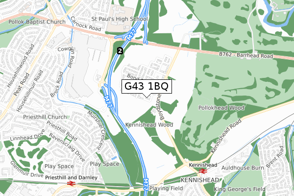 G43 1BQ maps, stats, and open data