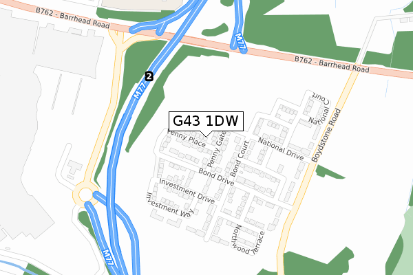 G43 1DW maps, stats, and open data