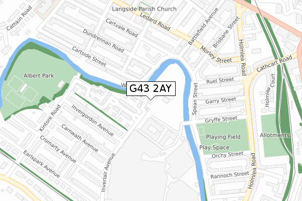 G43 2AY maps, stats, and open data