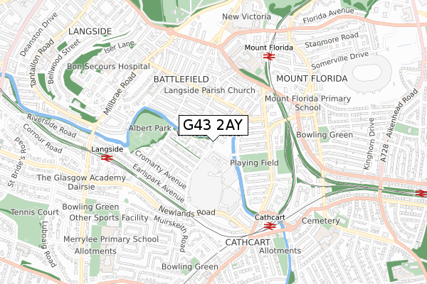 G43 2AY maps, stats, and open data