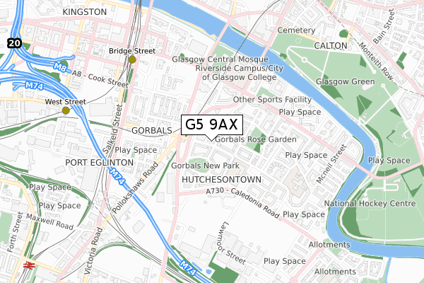G5 9AX maps, stats, and open data