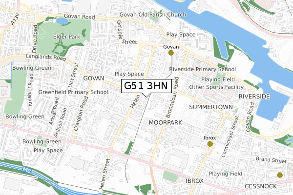 G51 3HN maps, stats, and open data