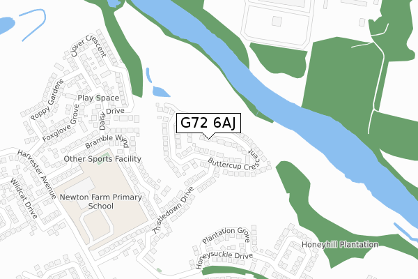 G72 6AJ maps, stats, and open data