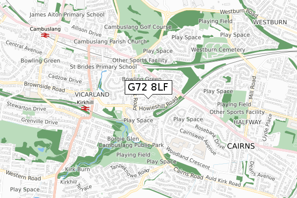 G72 8LF maps, stats, and open data