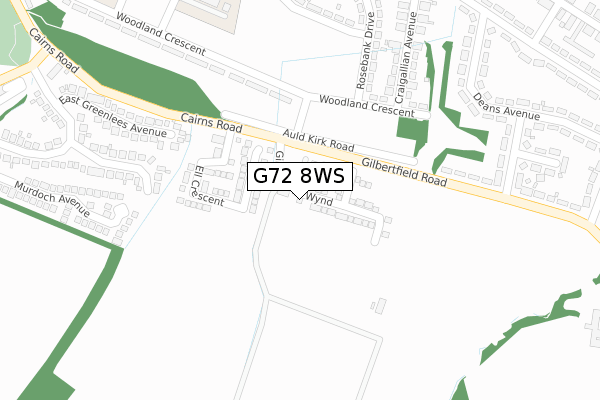 G72 8WS maps, stats, and open data