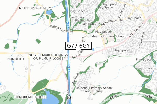 G77 6GY maps, stats, and open data