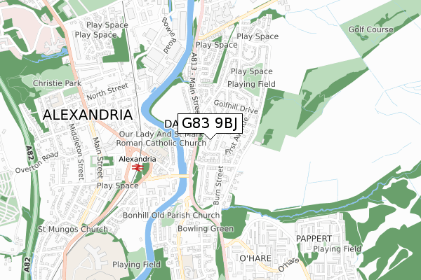 G83 9BJ maps, stats, and open data