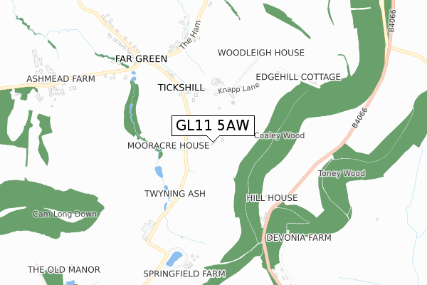 GL11 5AW maps, stats, and open data