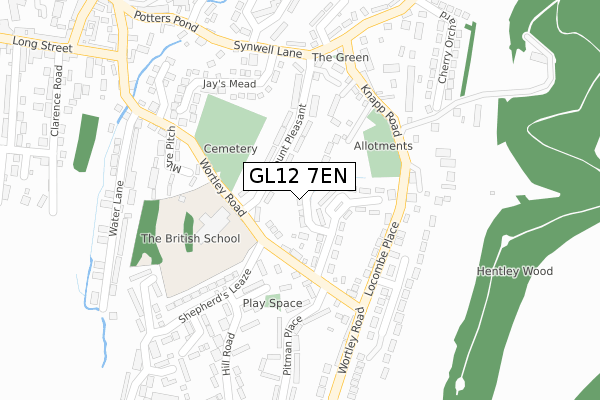 GL12 7EN maps, stats, and open data