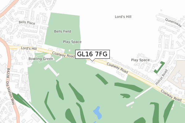 GL16 7FG maps, stats, and open data