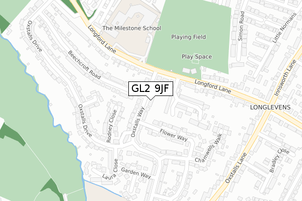 GL2 9JF maps, stats, and open data