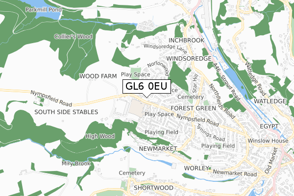 GL6 0EU maps, stats, and open data