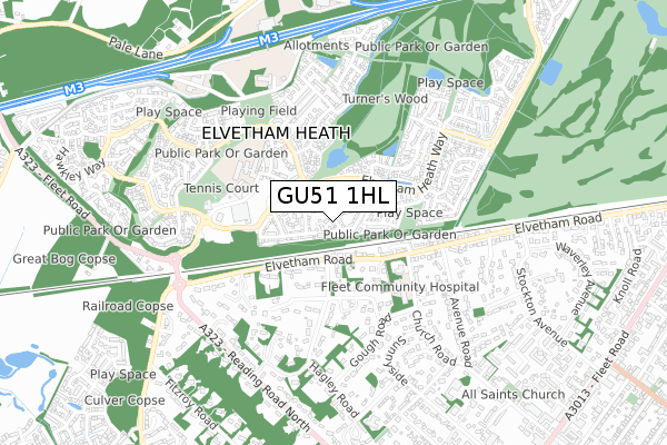 GU51 1HL maps, stats, and open data