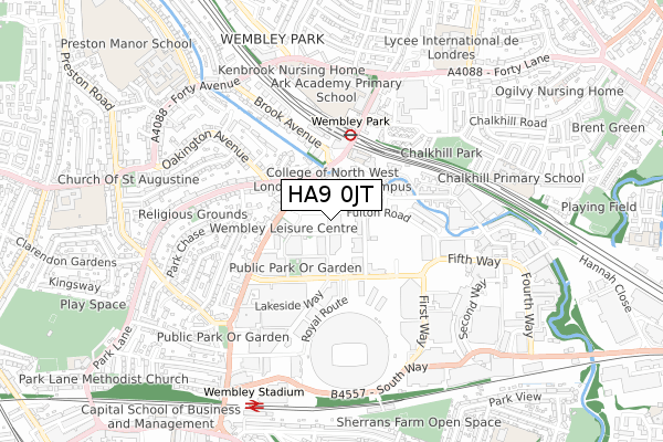 HA9 0JT maps, stats, and open data