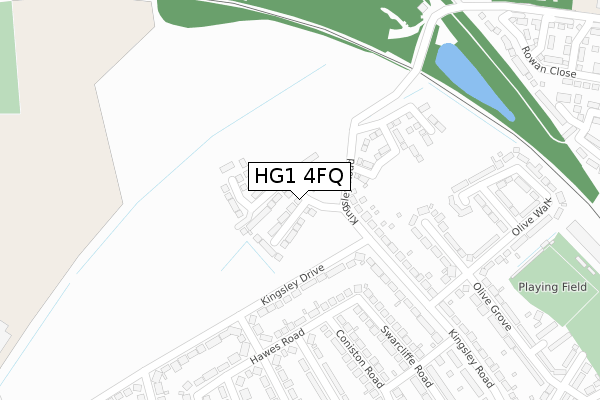 HG1 4FQ maps, stats, and open data