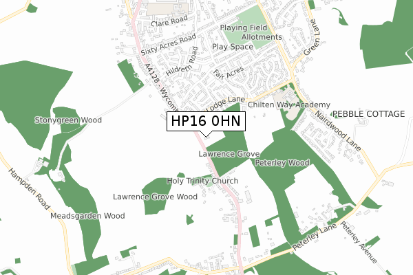 HP16 0HN maps, stats, and open data