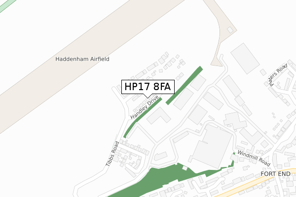HP17 8FA maps, stats, and open data