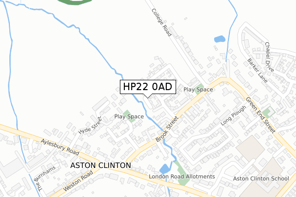 HP22 0AD maps, stats, and open data