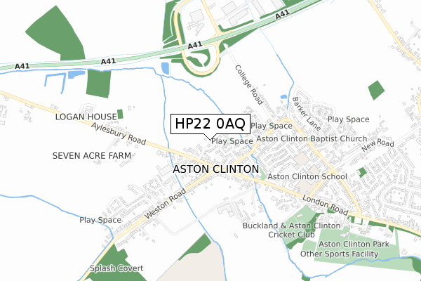 HP22 0AQ maps, stats, and open data