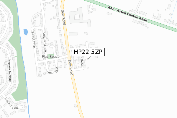 HP22 5ZP maps, stats, and open data