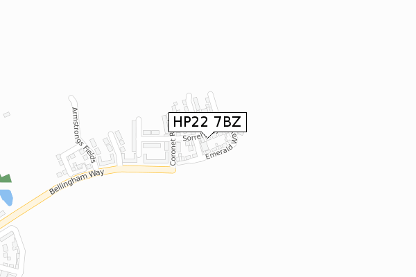 HP22 7BZ maps, stats, and open data