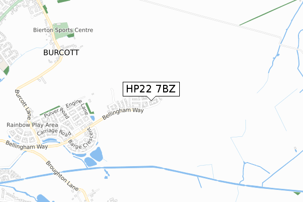 HP22 7BZ maps, stats, and open data