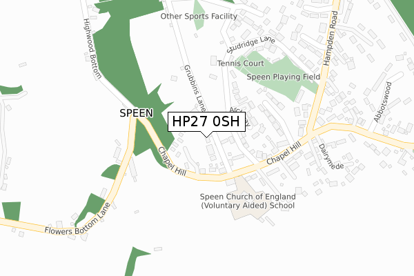 HP27 0SH maps, stats, and open data