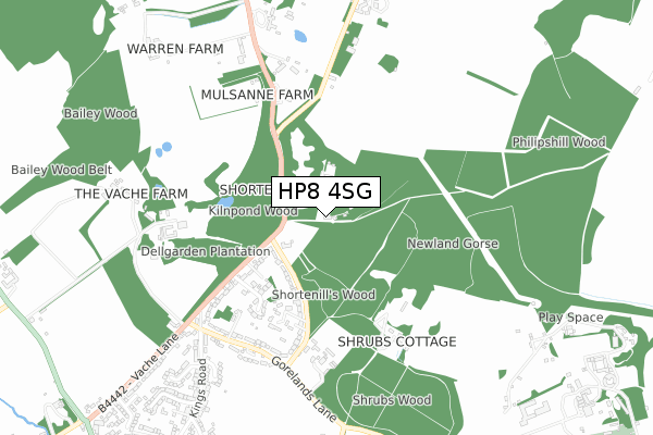 HP8 4SG maps, stats, and open data