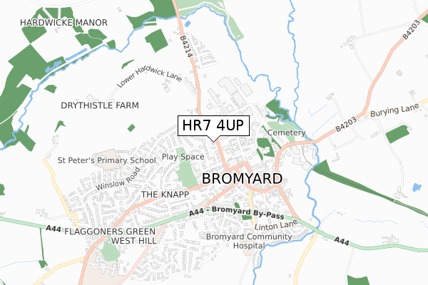 HR7 4UP maps, stats, and open data
