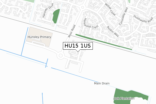 HU15 1US maps, stats, and open data