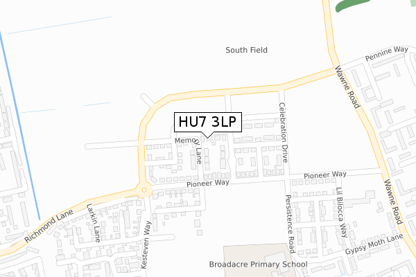 HU7 3LP maps, stats, and open data