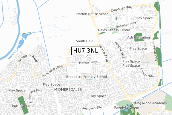 HU7 3NL maps, stats, and open data