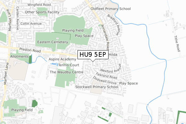 HU9 5EP maps, stats, and open data