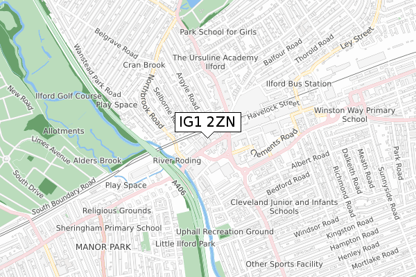 IG1 2ZN maps, stats, and open data