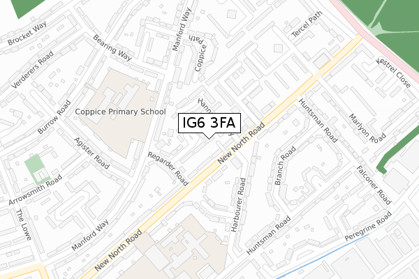 IG6 3FA maps, stats, and open data