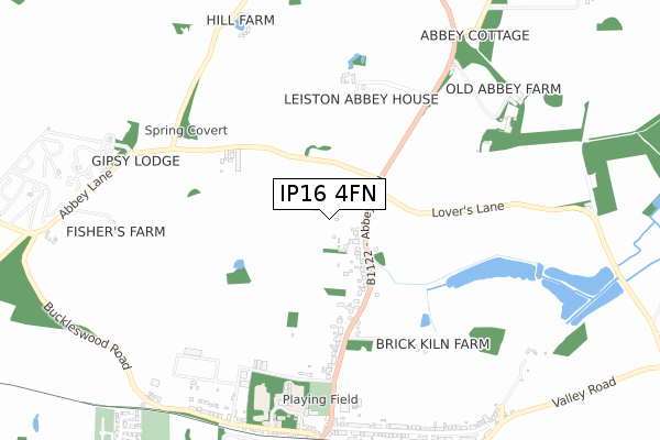 IP16 4FN maps, stats, and open data