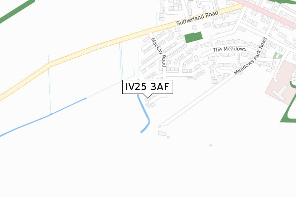 IV25 3AF maps, stats, and open data