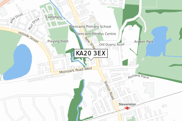 KA20 3EX maps, stats, and open data