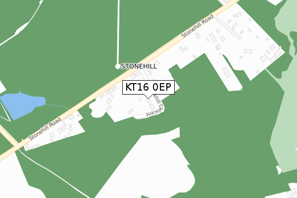 KT16 0EP maps, stats, and open data