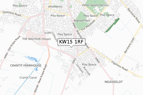 KW15 1RF maps, stats, and open data