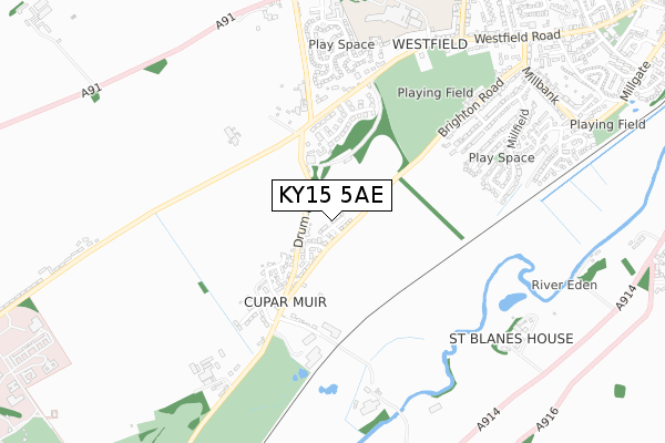 KY15 5AE maps, stats, and open data