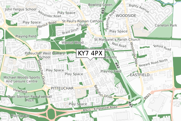 KY7 4PX maps, stats, and open data
