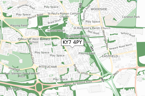 KY7 4PY maps, stats, and open data