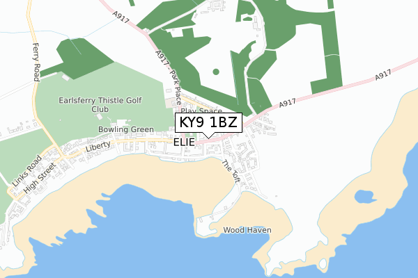 KY9 1BZ maps, stats, and open data