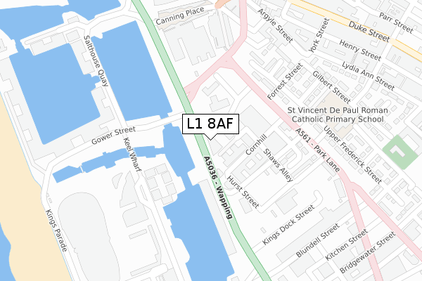 L1 8AF maps, stats, and open data