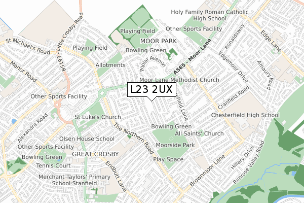 L23 2UX maps, stats, and open data