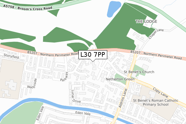 L30 7PP maps, stats, and open data